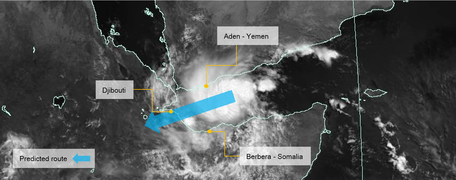 Cyclone Sagar, Gulf of Aden - Solace Global
