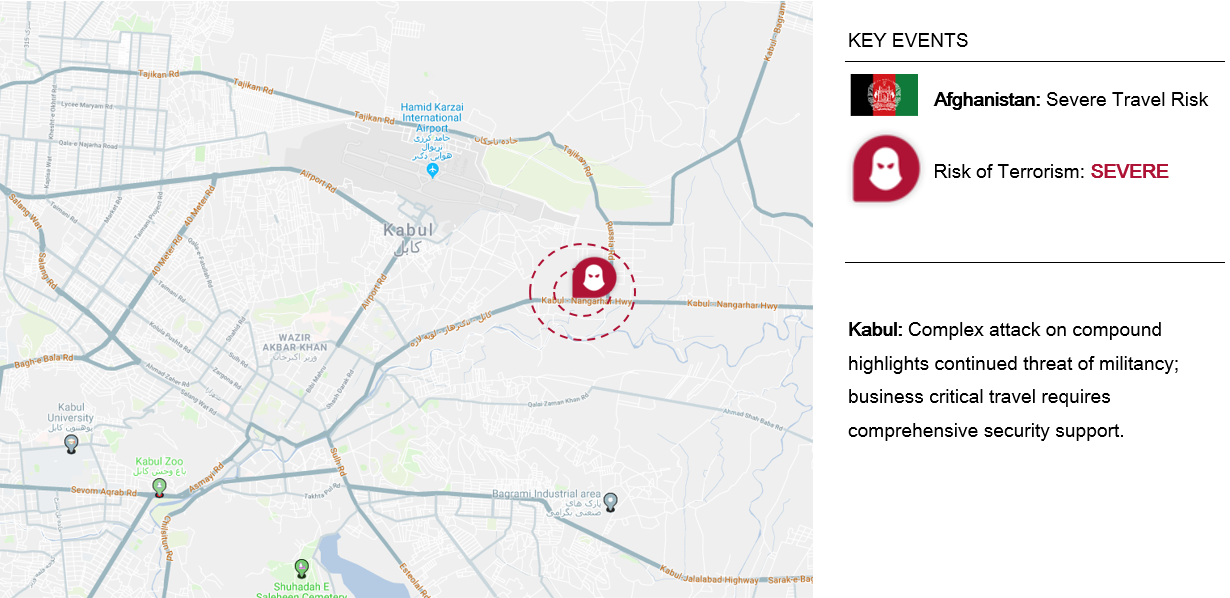Taliban Claim Attack On Compound In Kabul - Solace Global