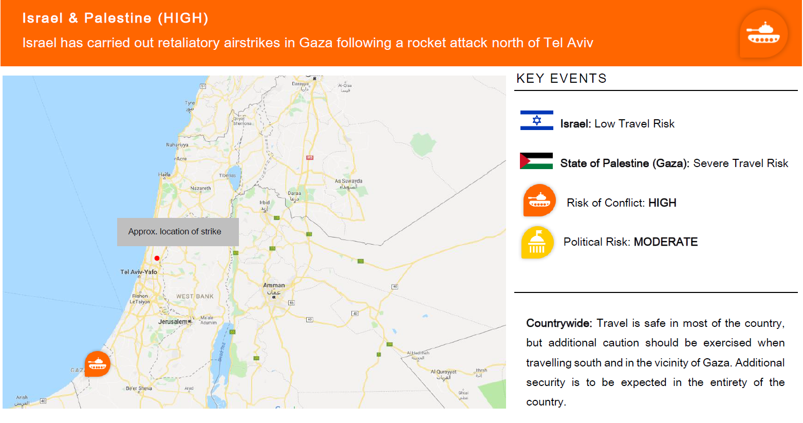 Israel Has Carried Out Retaliatory Airstrikes In Gaza Following A