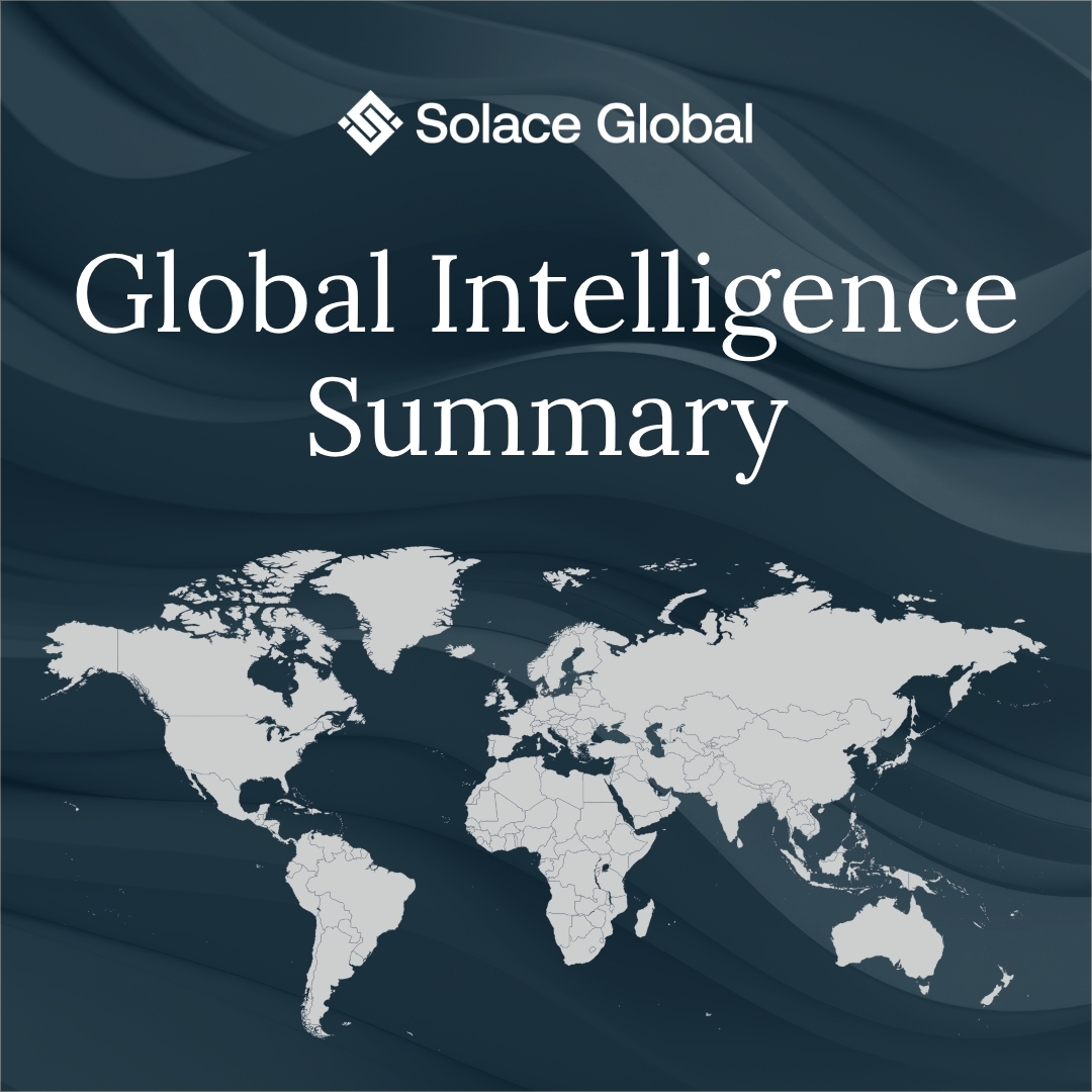 Solace Global - Global Intelligence Summary: 11/10/2024
