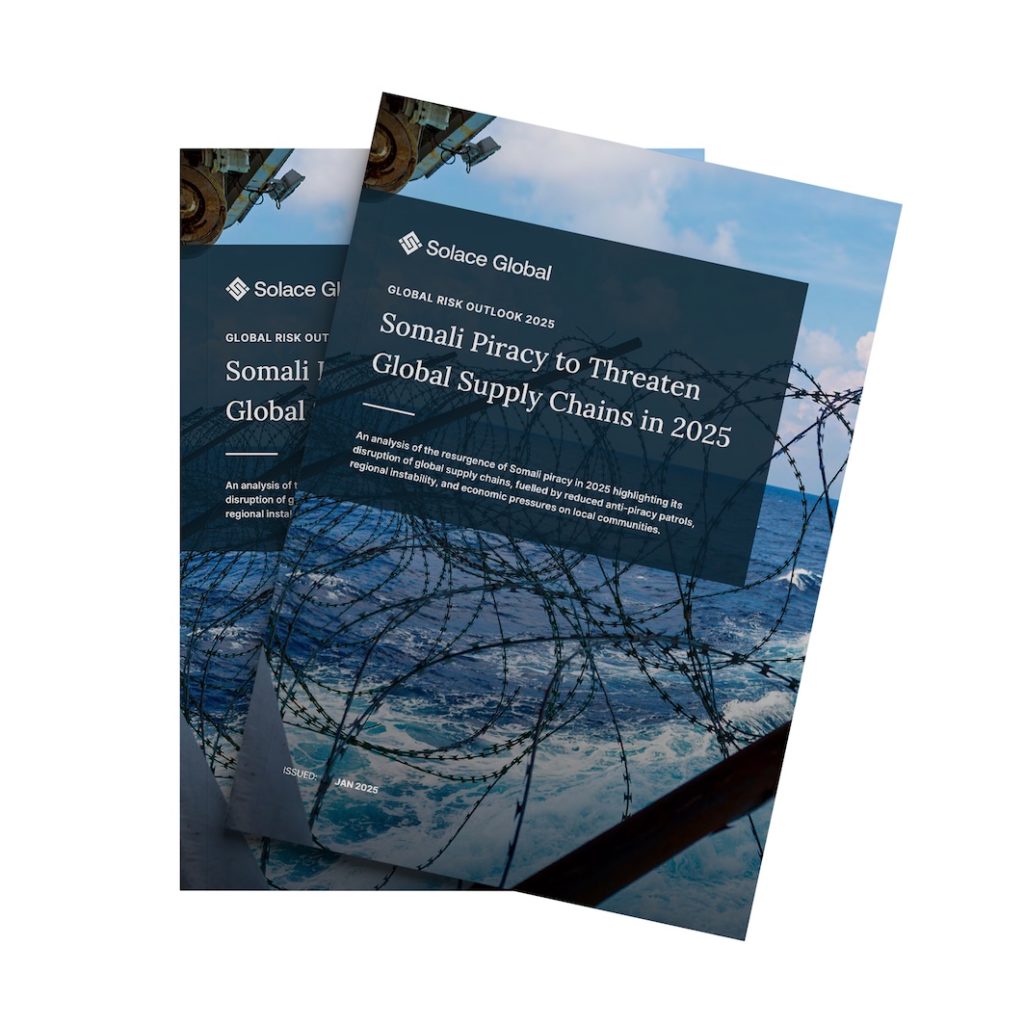 Solace Global - Somali Piracy to Threaten Global Supply Chains in 2025