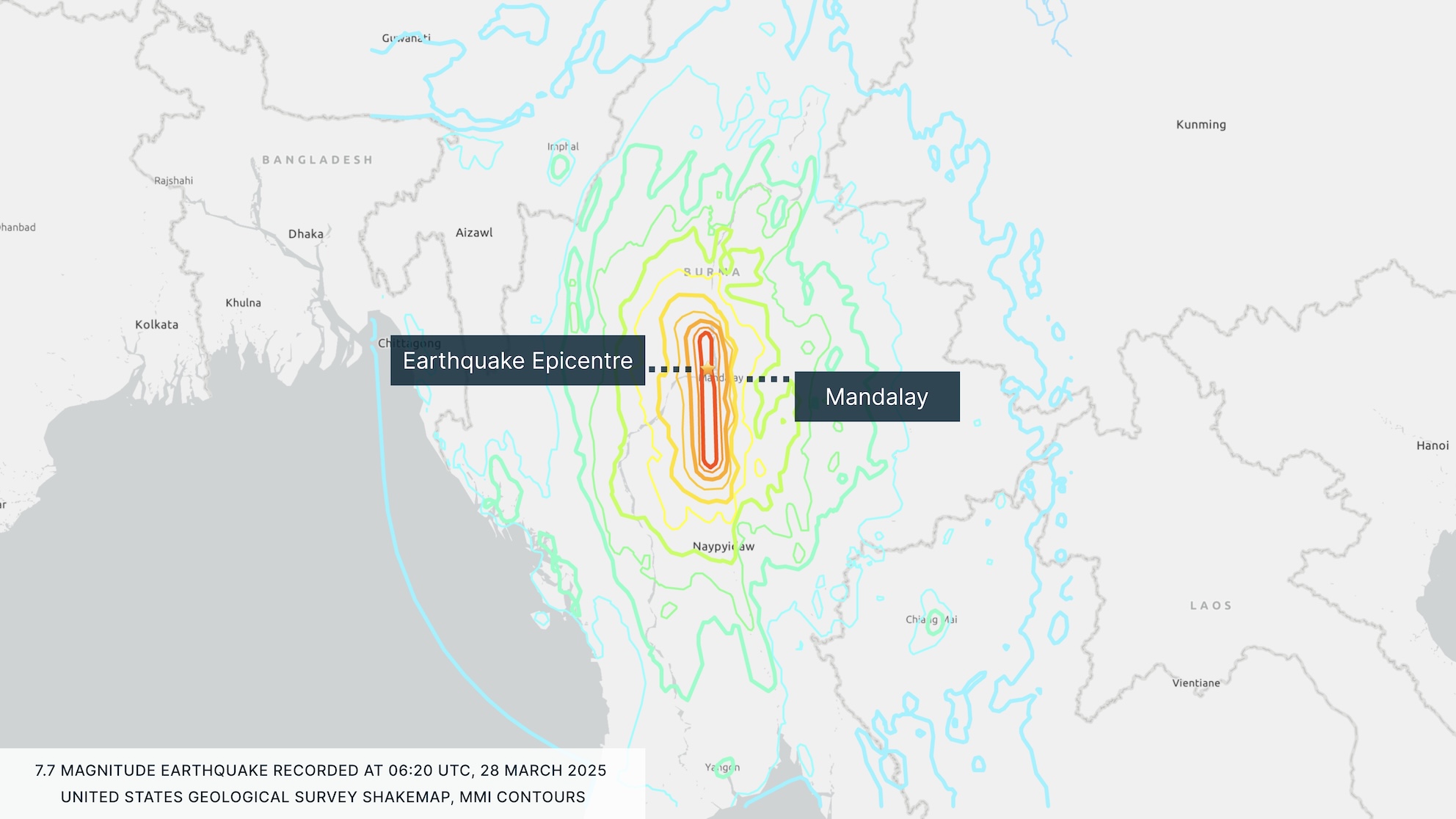 Solace Global - Alert Plus: Myanmar Hit by 7.7-Magnitude Earthquake